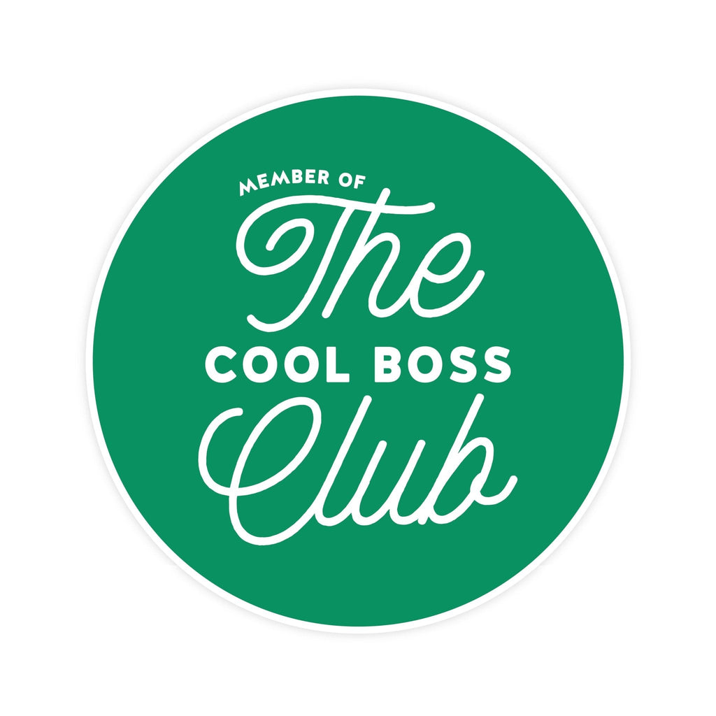 The Cool Boss Club Sticker – Pretty by Her